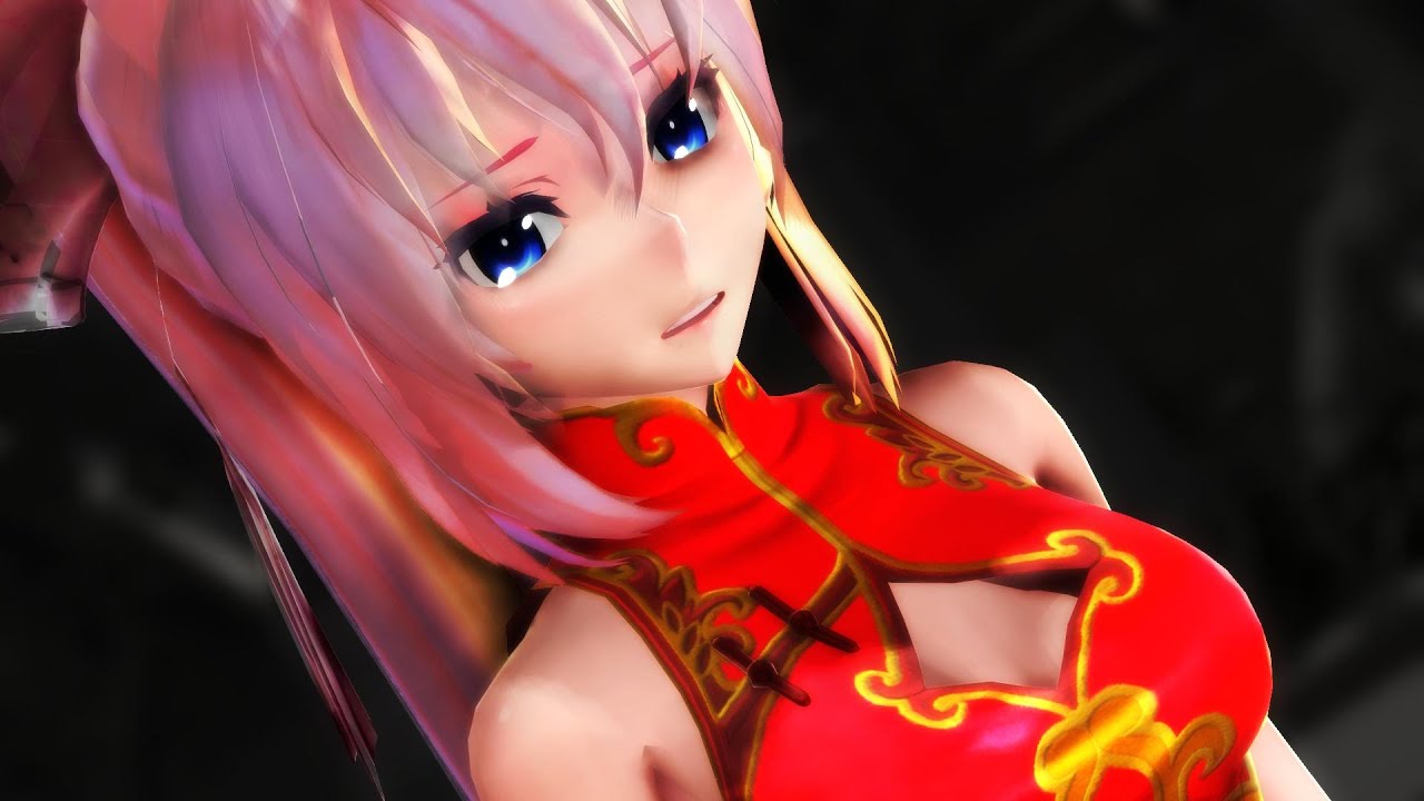 【Megurine Luka Ruby改】Soleil(MMD) - YouTube