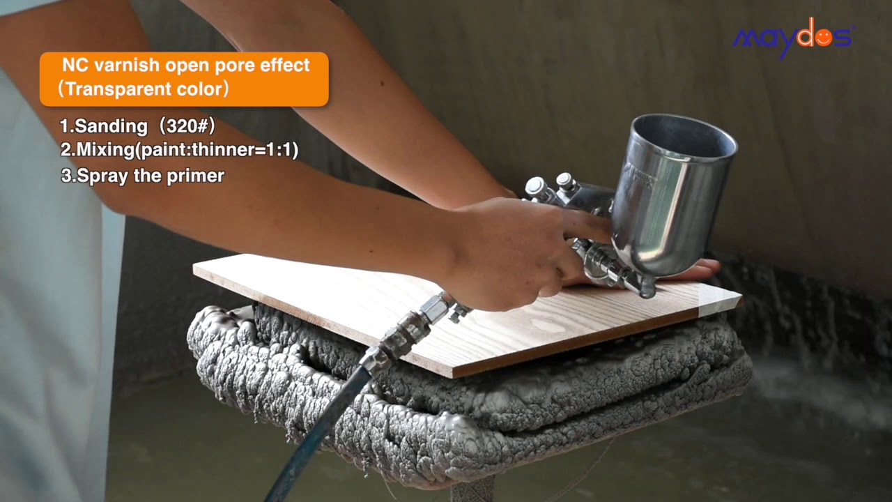 Maydos NC wood paint NC varnish open pore effect (transparent color ...