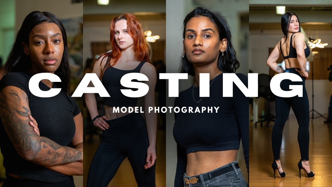 NBA All-Star Weekend Model Casting for San Francisco Fashion Week - YouTube