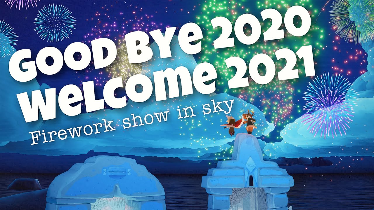 LET'S WELCOME 2021 FIREWORKS SHOW IN SKY ☁️ - YouTube