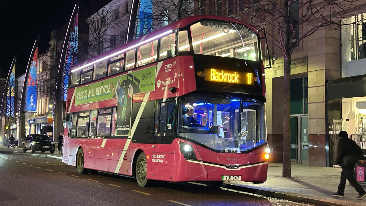 Translink Metro Wright Streetdeck Electroliner (3577) - Route: 1A - YouTube