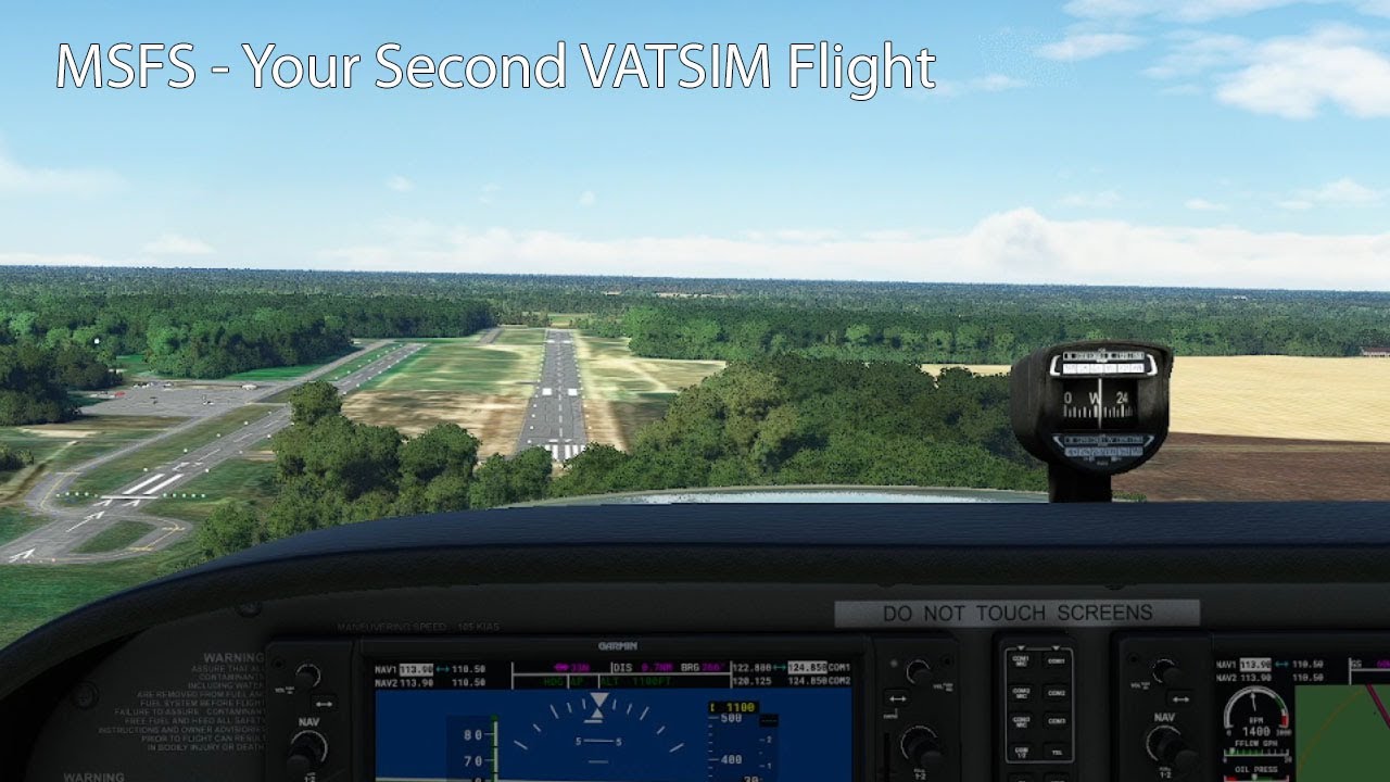 MSFS - Your Second Flight on VATSIM - YouTube