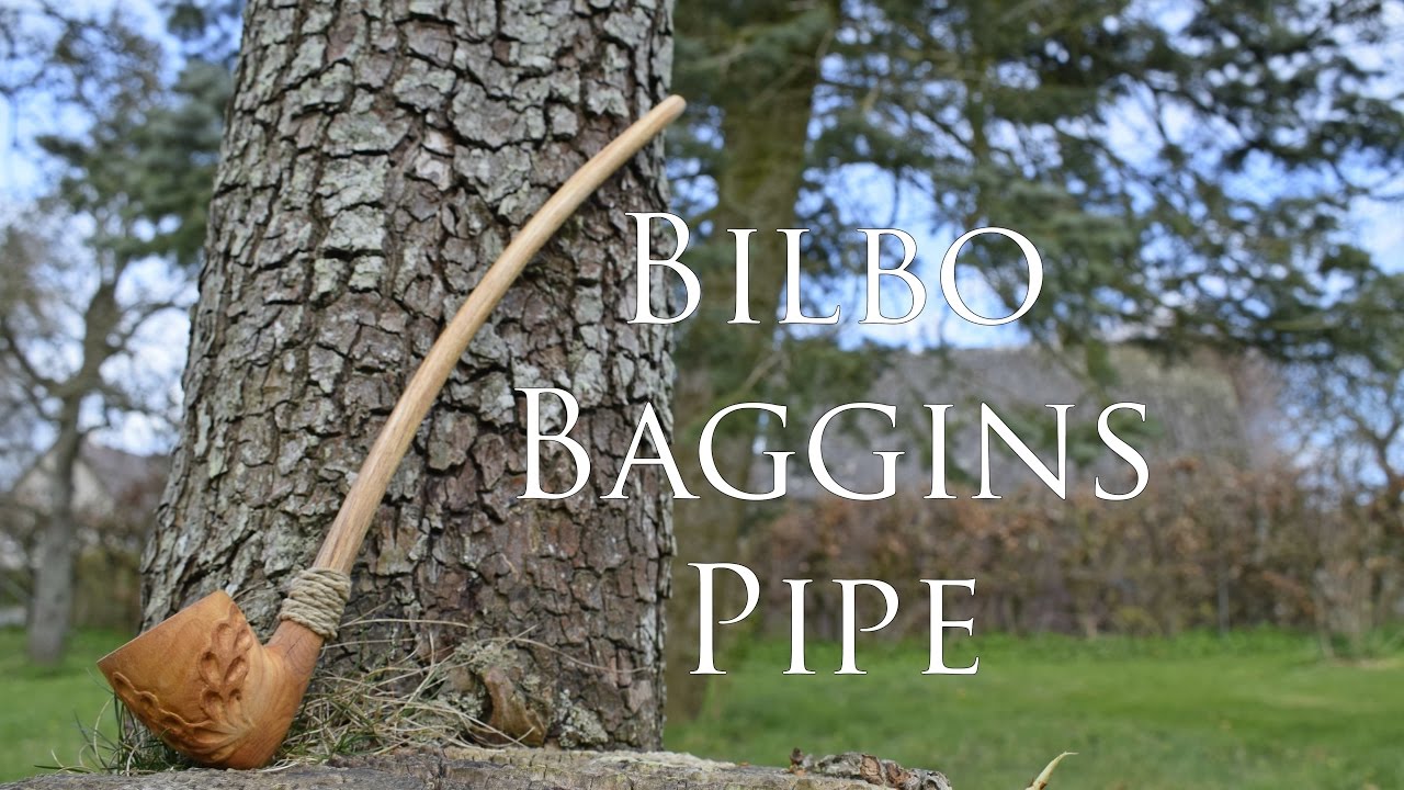 Woodworking - Bilbo Baggins Pipe - YouTube