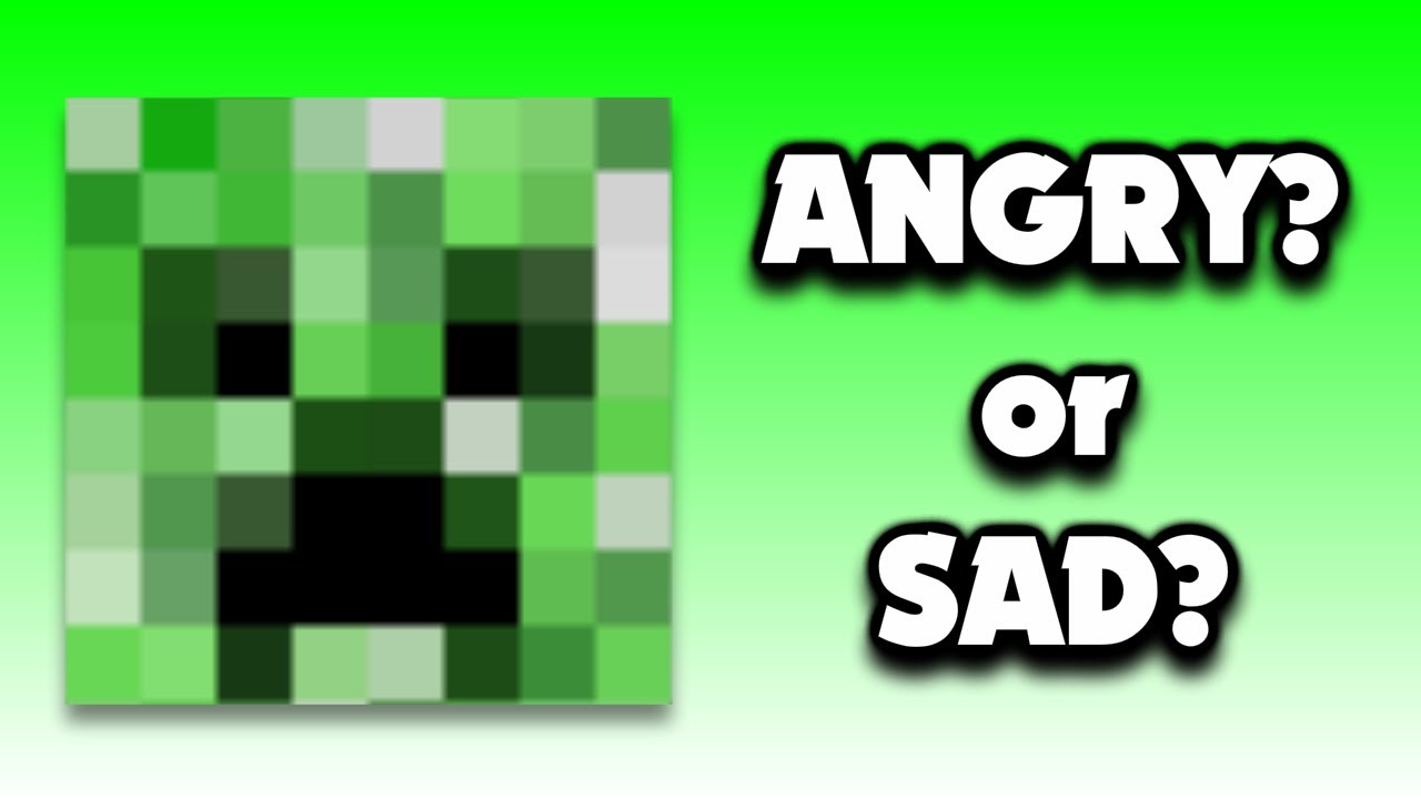 How Was the Creeper Face MADE? - YouTube