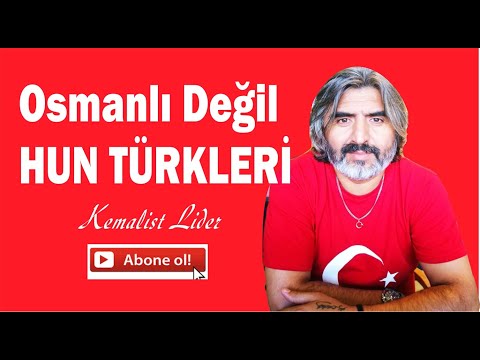 Osmanlı değil, HUN TÜRKLERİ Torunlarıyız DİYEN Kemalist lider Varol Kısa