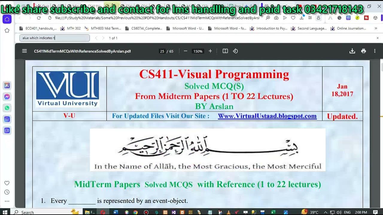 cs411 quiz 1 solution spring 2024 cs411 quiz 1 2024 cs411 quiz no 1 2024 cs411 quiz no 1 ...