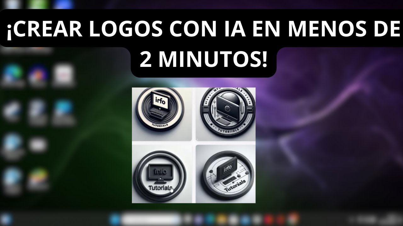 Crear LOGOS EN MENOS DE 2 MINUTOS Con IA GRATIS - YouTube