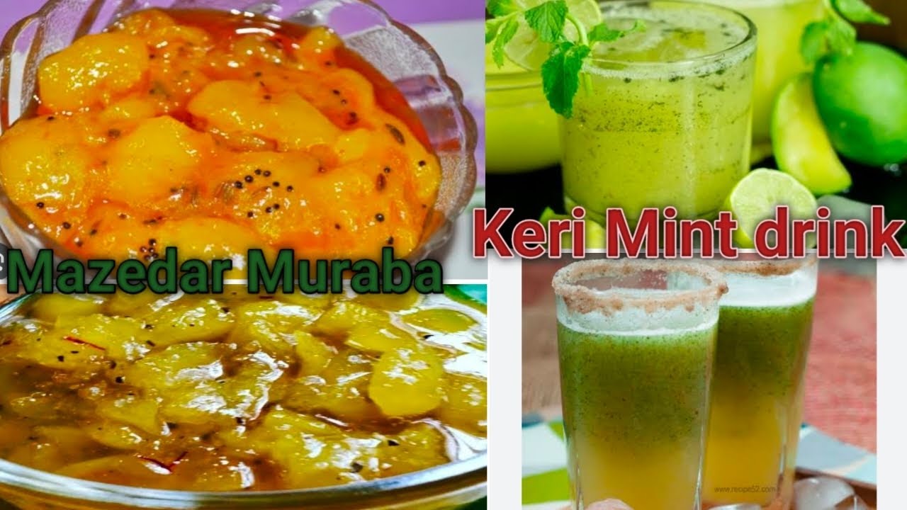 vlog 79|Making kery mint Refreshing Drink |khata Meetha Muraba😋|wafa vlogs. - YouTube