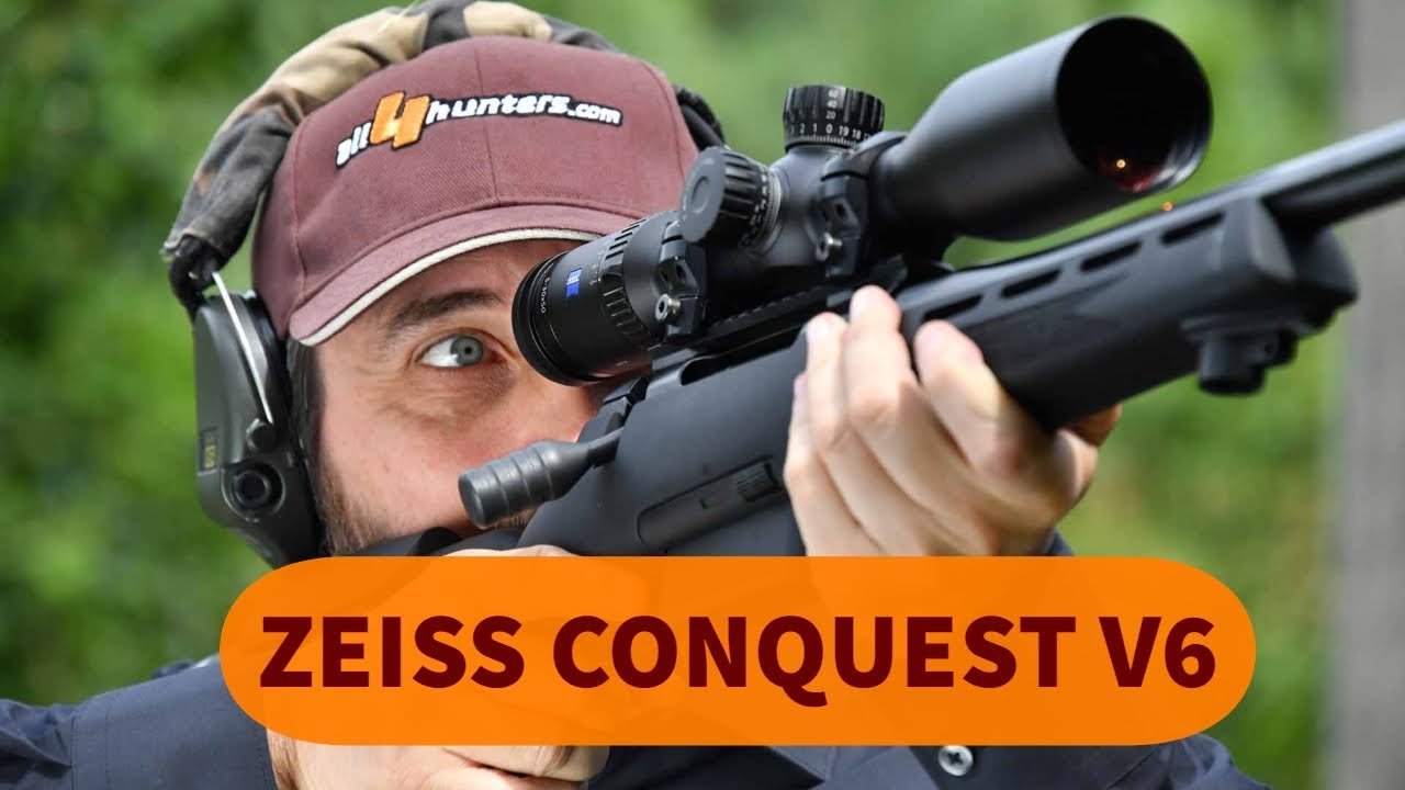 Zeiss Conquest V6 riflescope hands-on test - YouTube