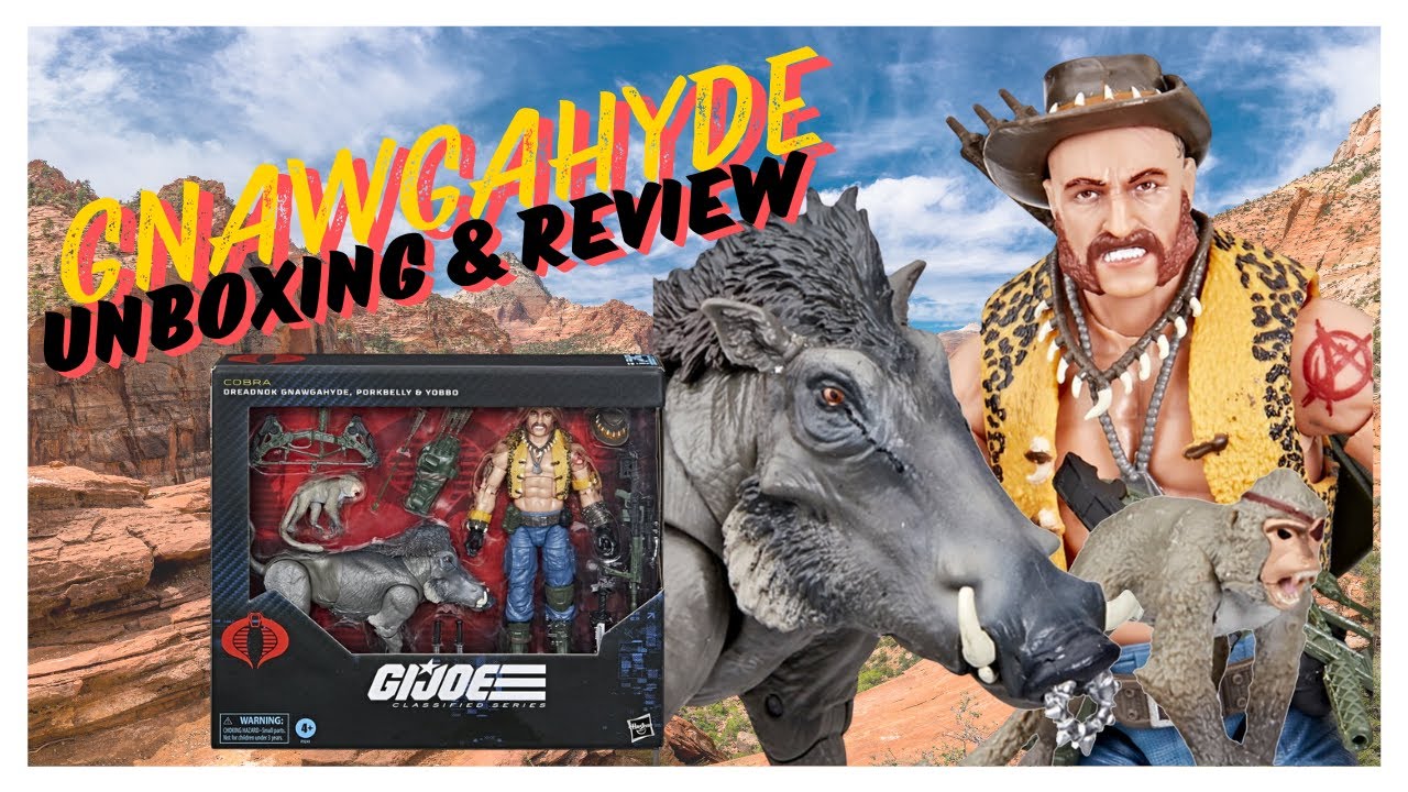 Dreadnok Gnawgahyde Review - GI Joe Classified Series Unboxing | Yo Joe Java - YouTube