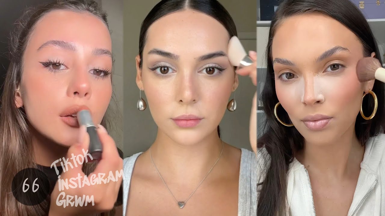 How to makeup/GRWM Tiktok compilation 2023 💄💋 - YouTube