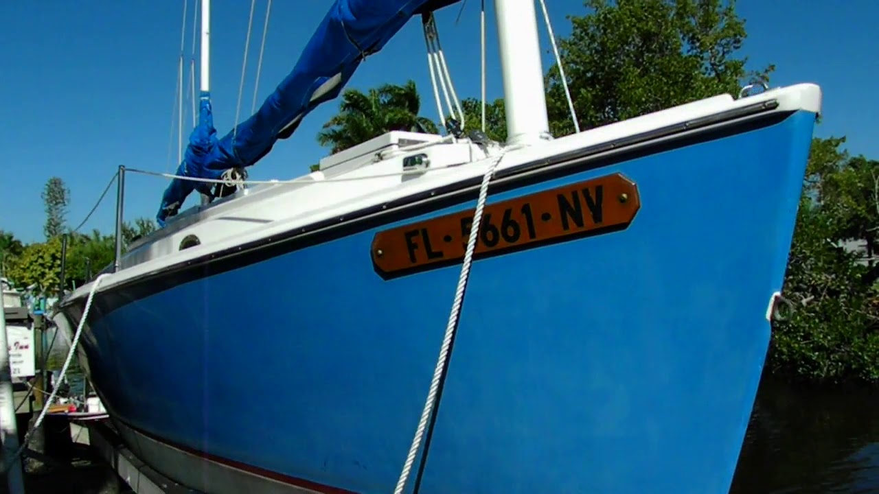 Sailboat For Sale Sharpie Norwalk Island 23 Bruce Kirby Shallow Draft ...