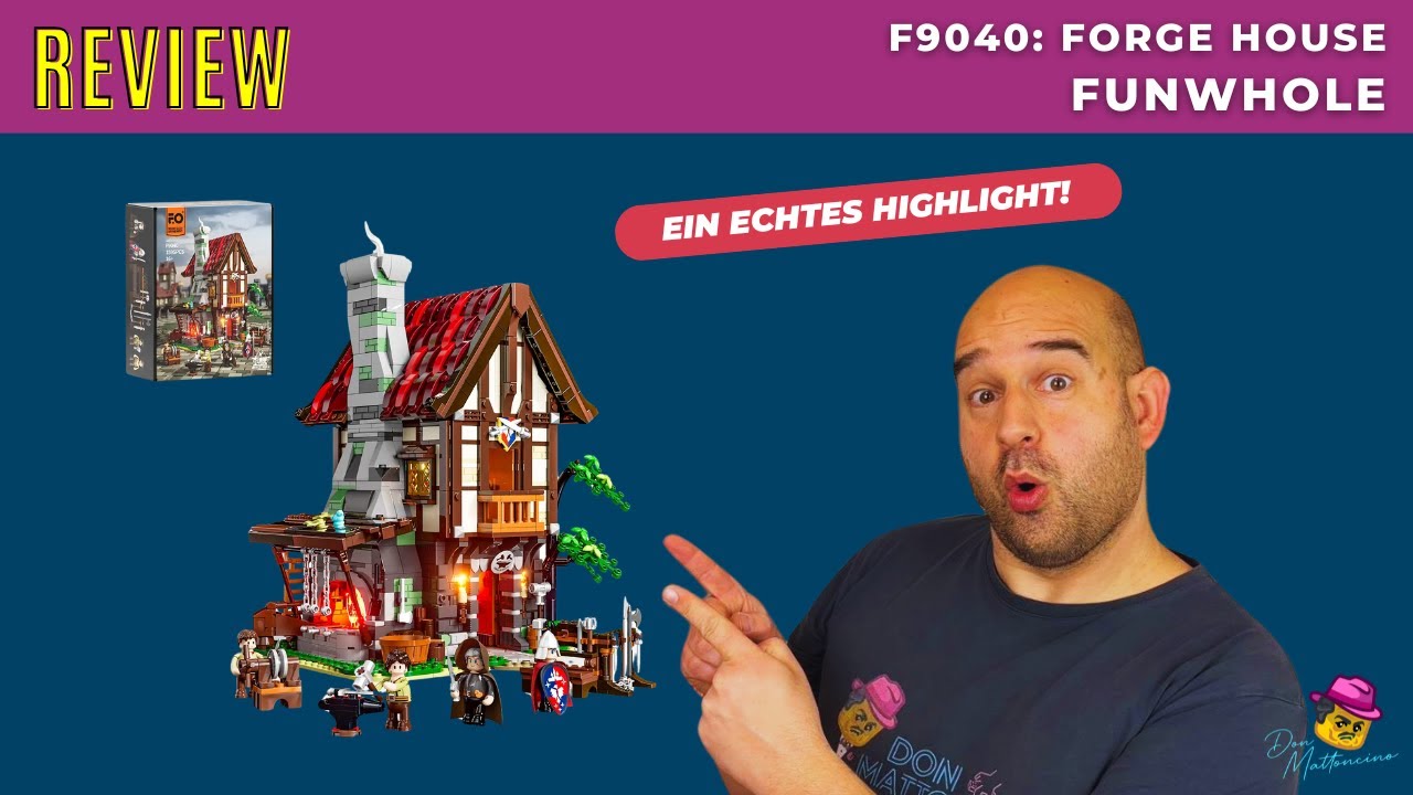 Ein echtes Highlight: Forge House von Funwhole im Review / Set F9040 ...