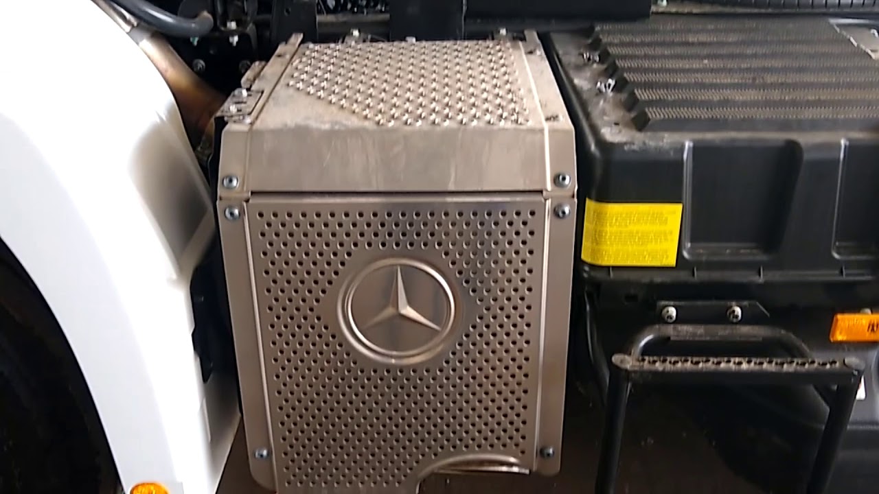 Componentes do Sistema de Pós Tratamento do SCR - Mercedes Benz Actros ...