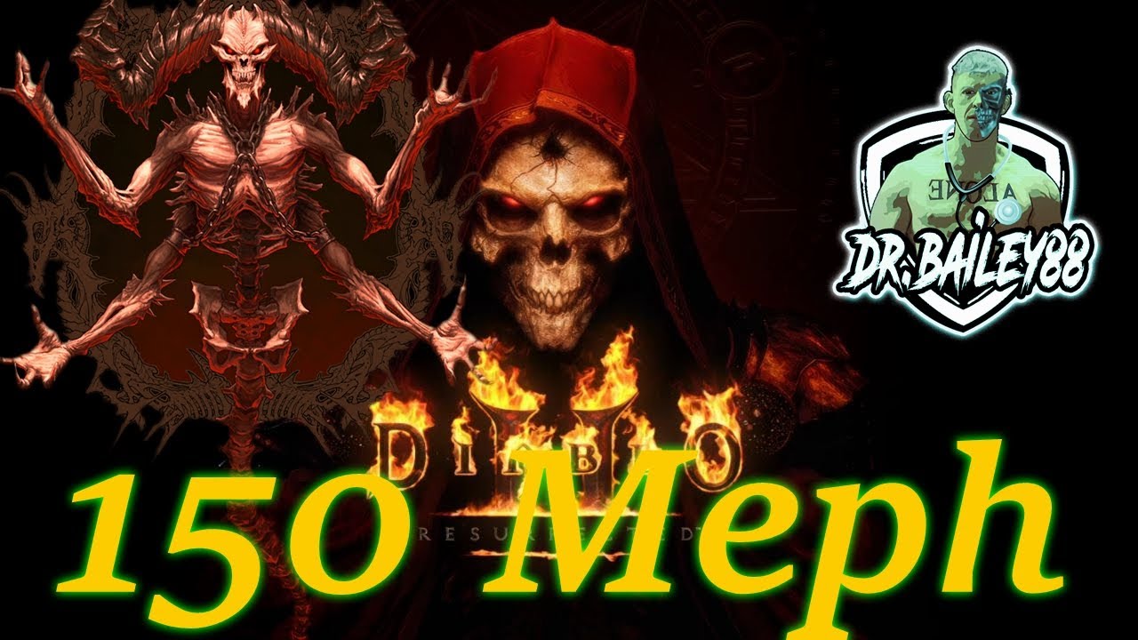 150 MEPHISTO RUNS! Diablo 2 Resurrected: Drop Highlights - YouTube