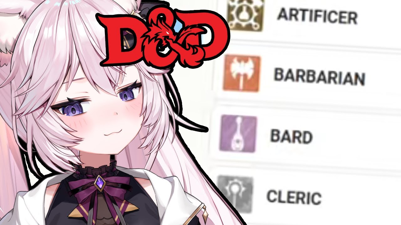 Nyanners Brainstorms a New DND Character - YouTube