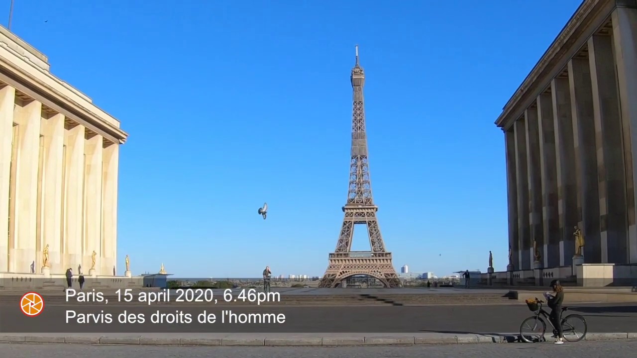 Paris Empty : Tour Eiffel (Eiffel Tower) - YouTube