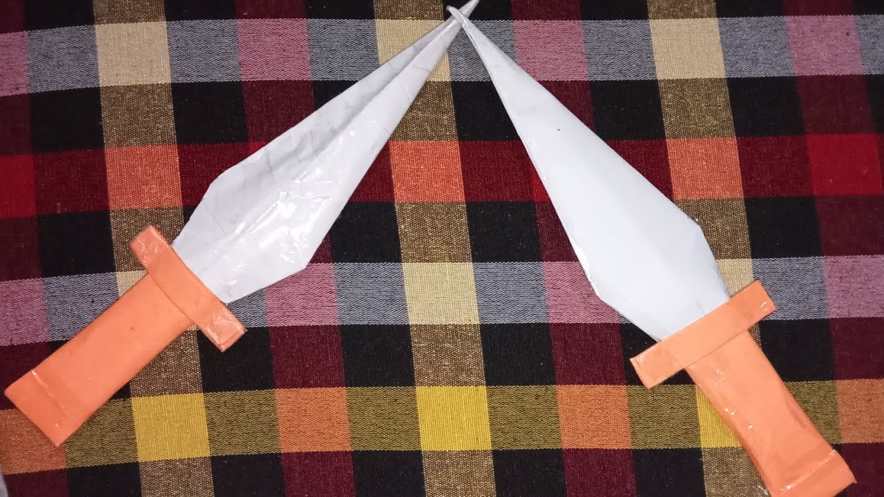 DIY || How to make a paper knife easy || Easy paper knife Tutorials ...