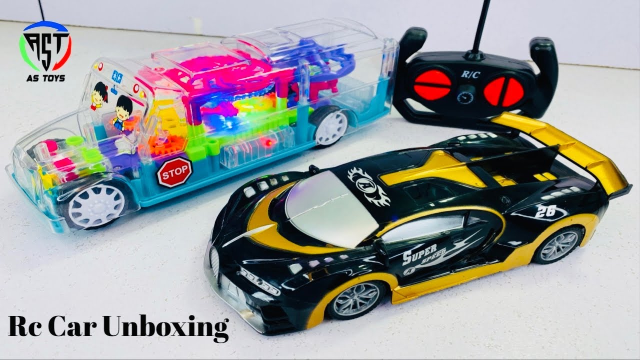 Remote Control Superior Car Unboxing | Remote Control School Bus ...