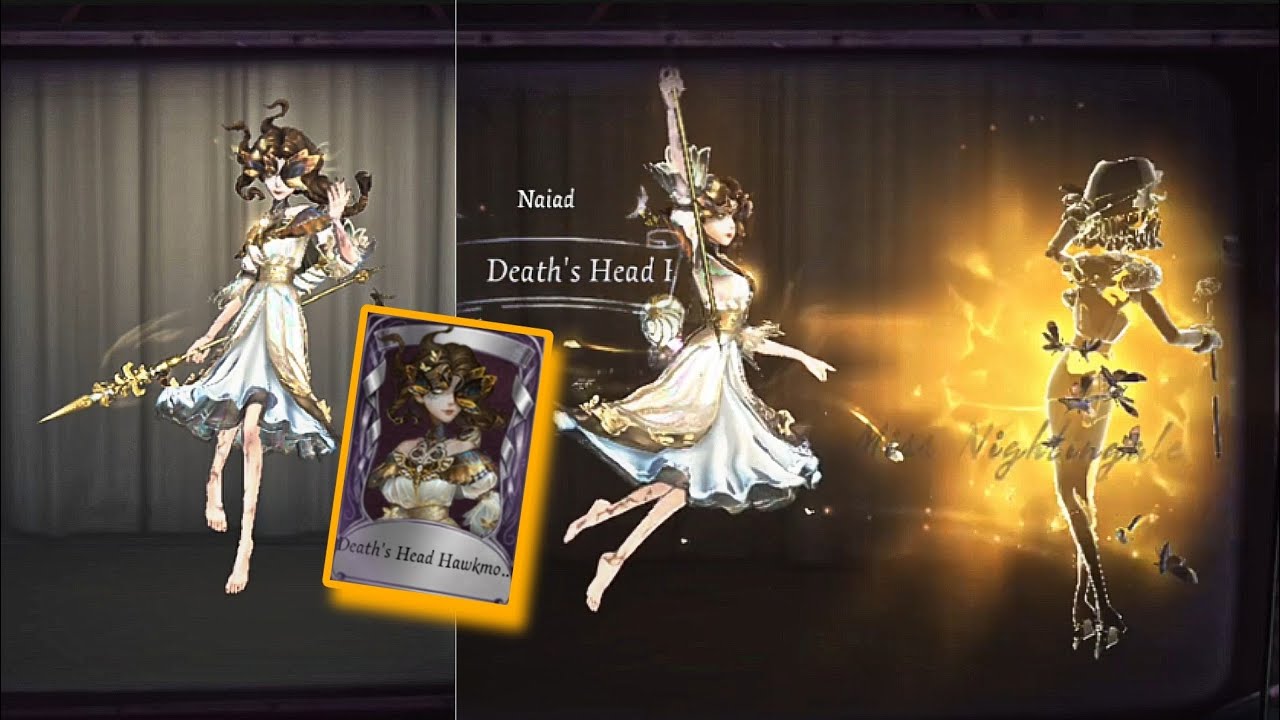 Naiad Gameplay | NEW (A) Costume Death's Head Hawkmoth | Season 32 ...