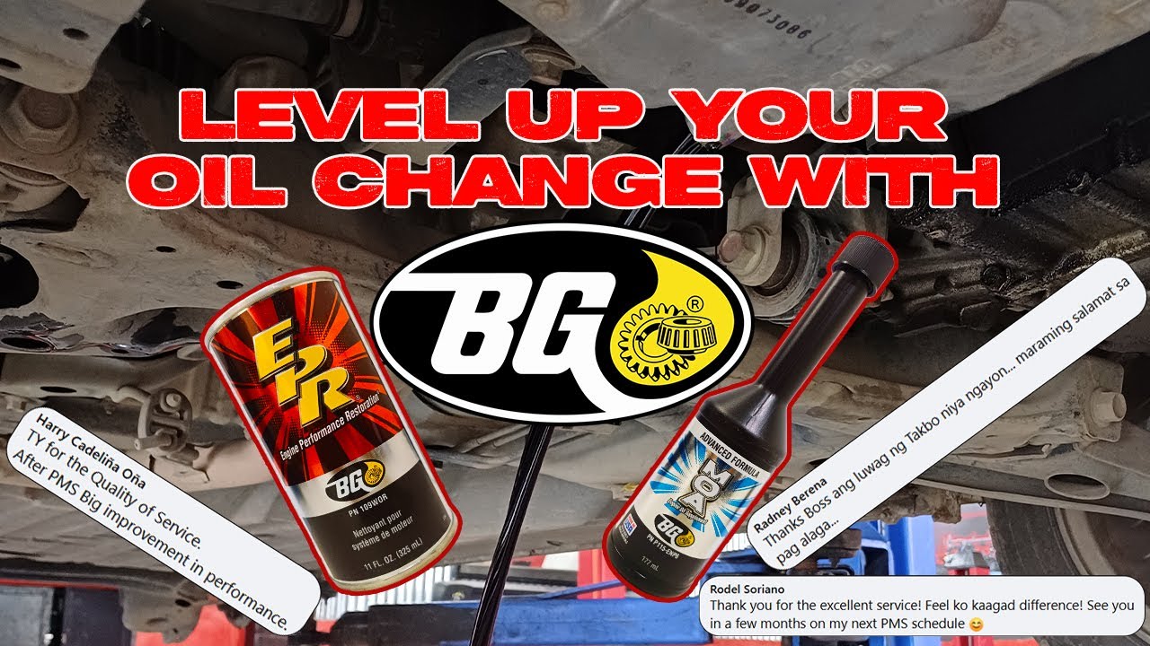 LEVEL UP YOUR OIL CHANGE WITH BG PRODUCTS - YouTube