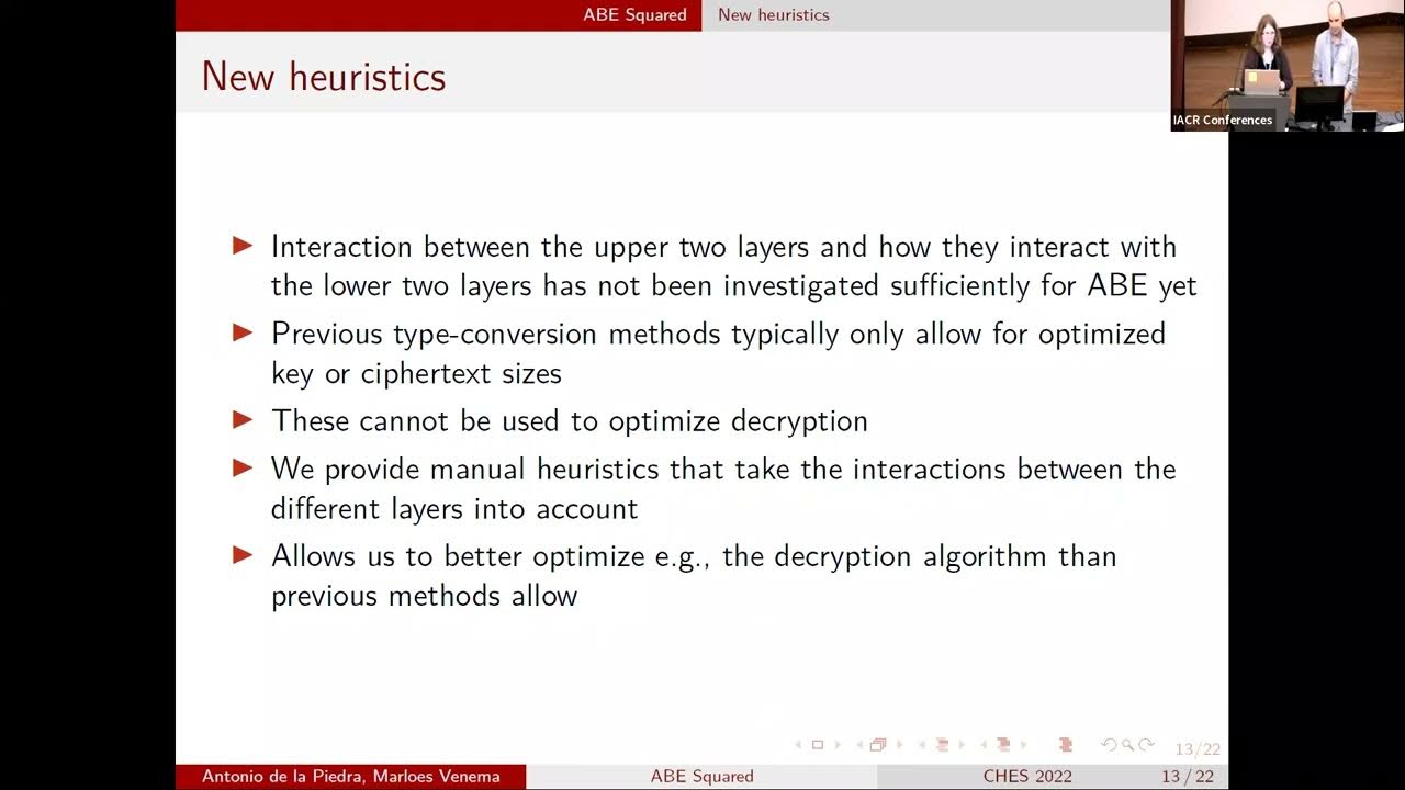 Session on Attribute Based and Fully Homomorphic Encryption - YouTube