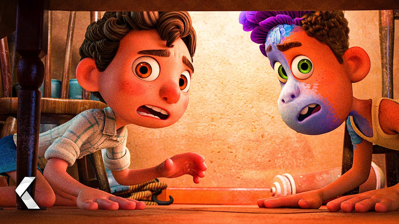 LUCA Movie Clip - Sea Monsters Caught! (2021) - YouTube