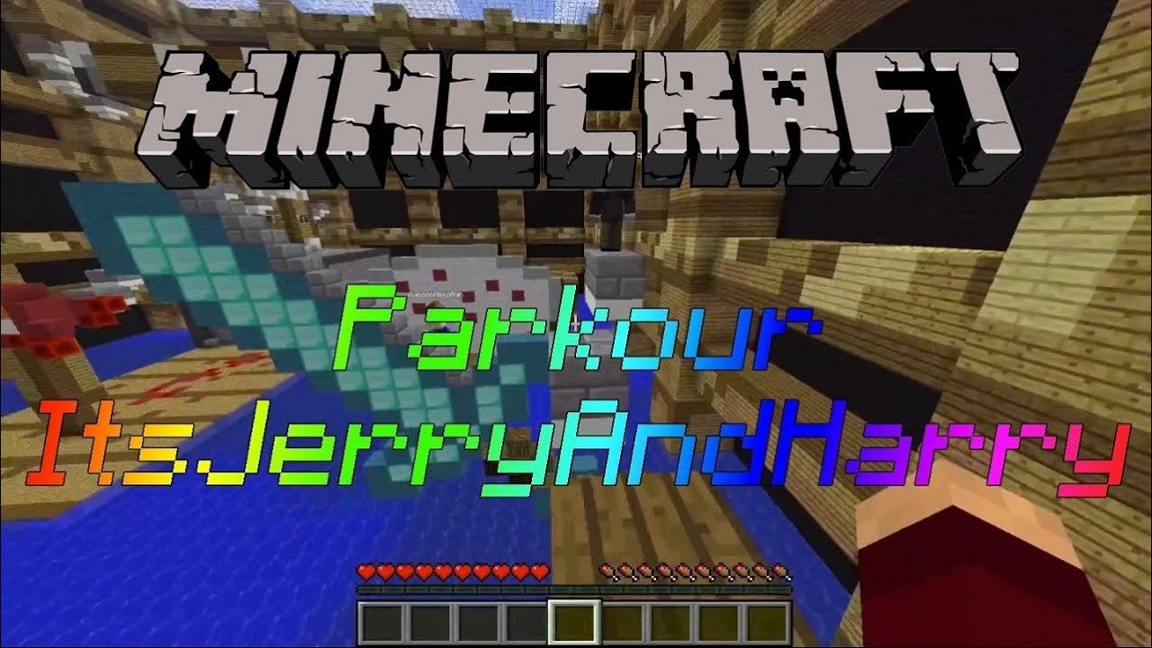 Minecraft Jerry and Harry Parkour- Mine 2 (Bölüm 10) - YouTube