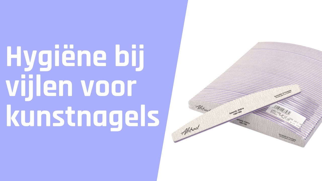 Hygiënisch omgaan met vijlen voor gelnagels en gelpolish - YouTube