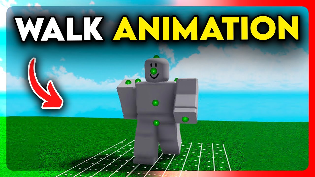 How to Make Walk Animation in Roblox Studio (2025) - YouTube
