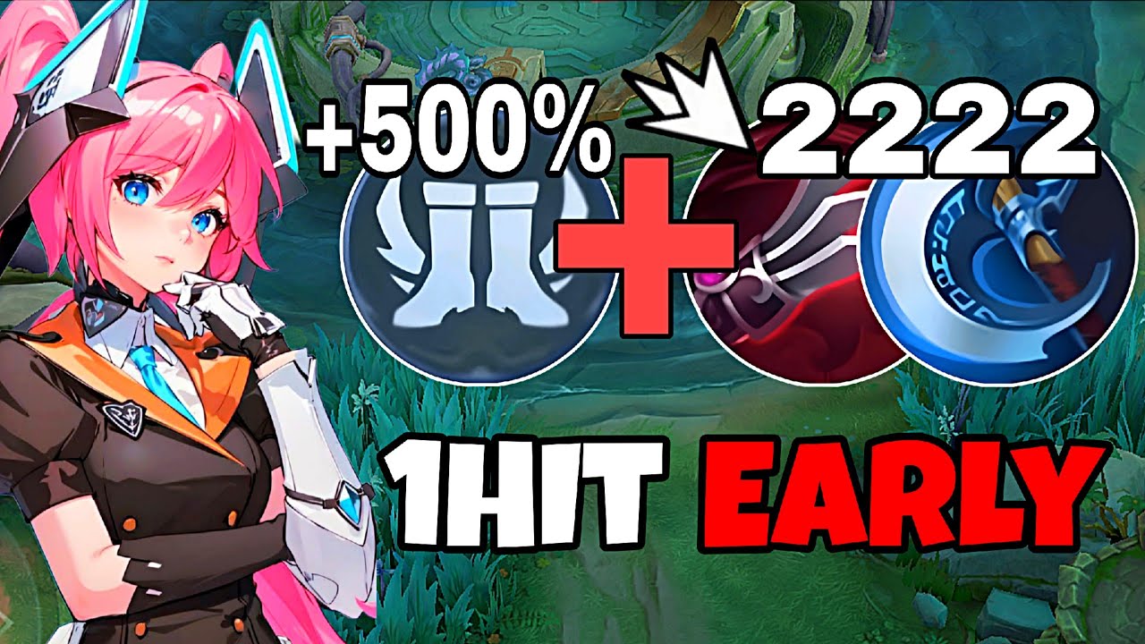 HOW TO BUILD LAYLA DAMAGE 1SHOT | GAMEPLAY MOBILE LEGEND BANG BANG ...