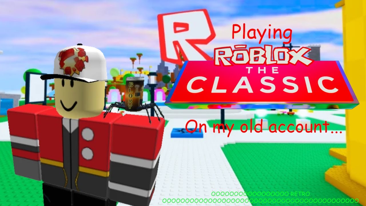 Playing The Classic event on my old ROBLOX account - YouTube