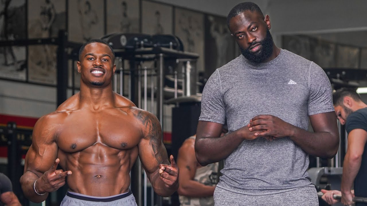 BIG SHOULDERS WORKOUT WITH FLEX GOD DAPS - YouTube