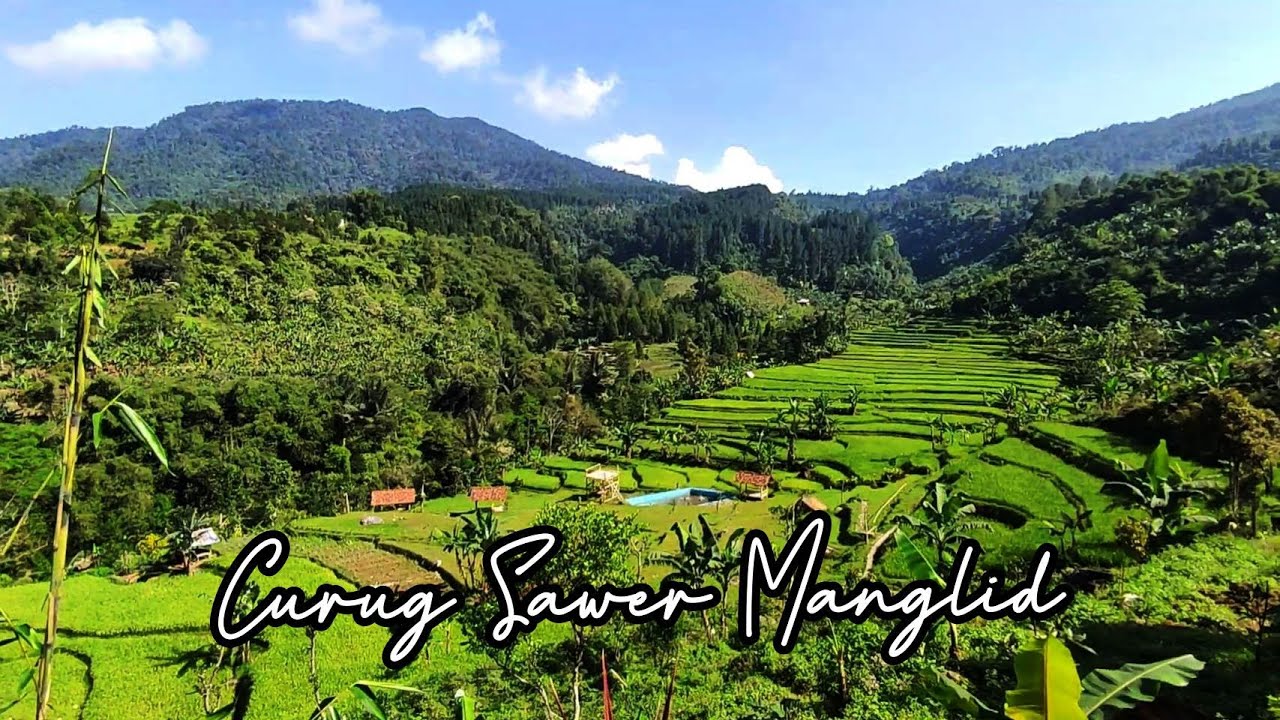 Wisata Curug Sawer Manglid Cidahu Sukabumi | botram sunda - YouTube