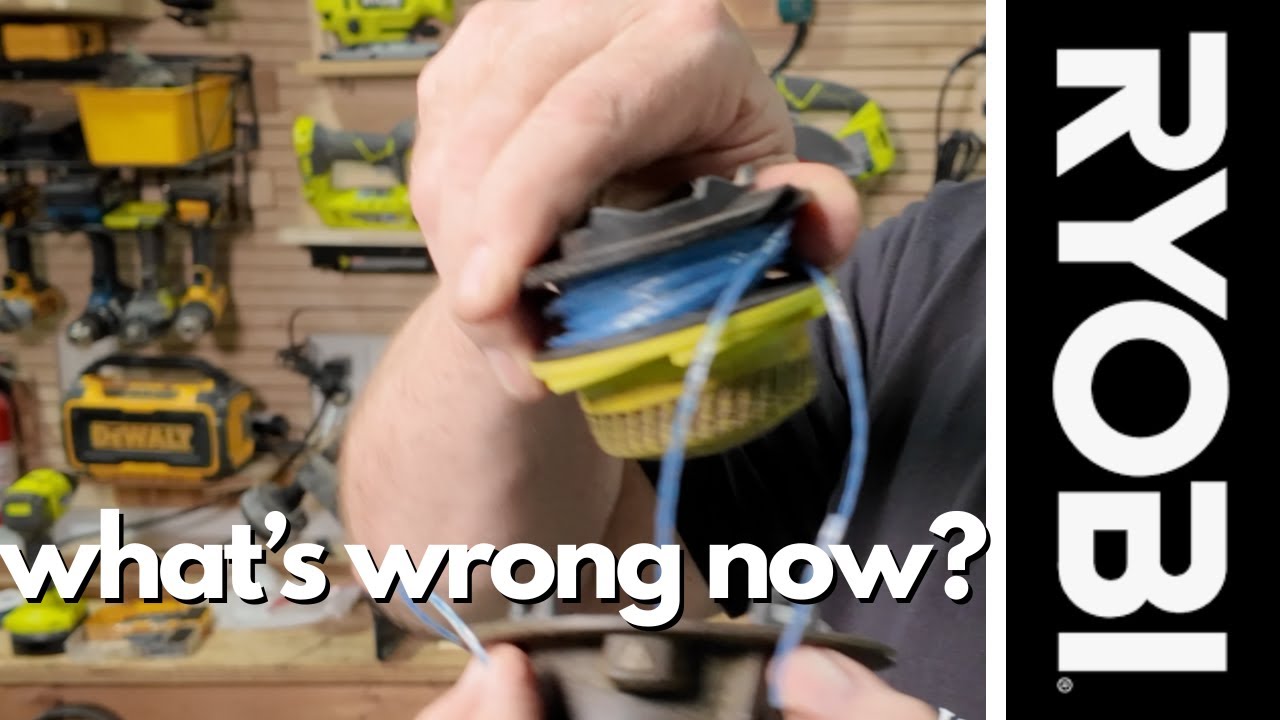 How to Fix Five Common Issues w the Ryobi Weed Wacker String Trimmer ...