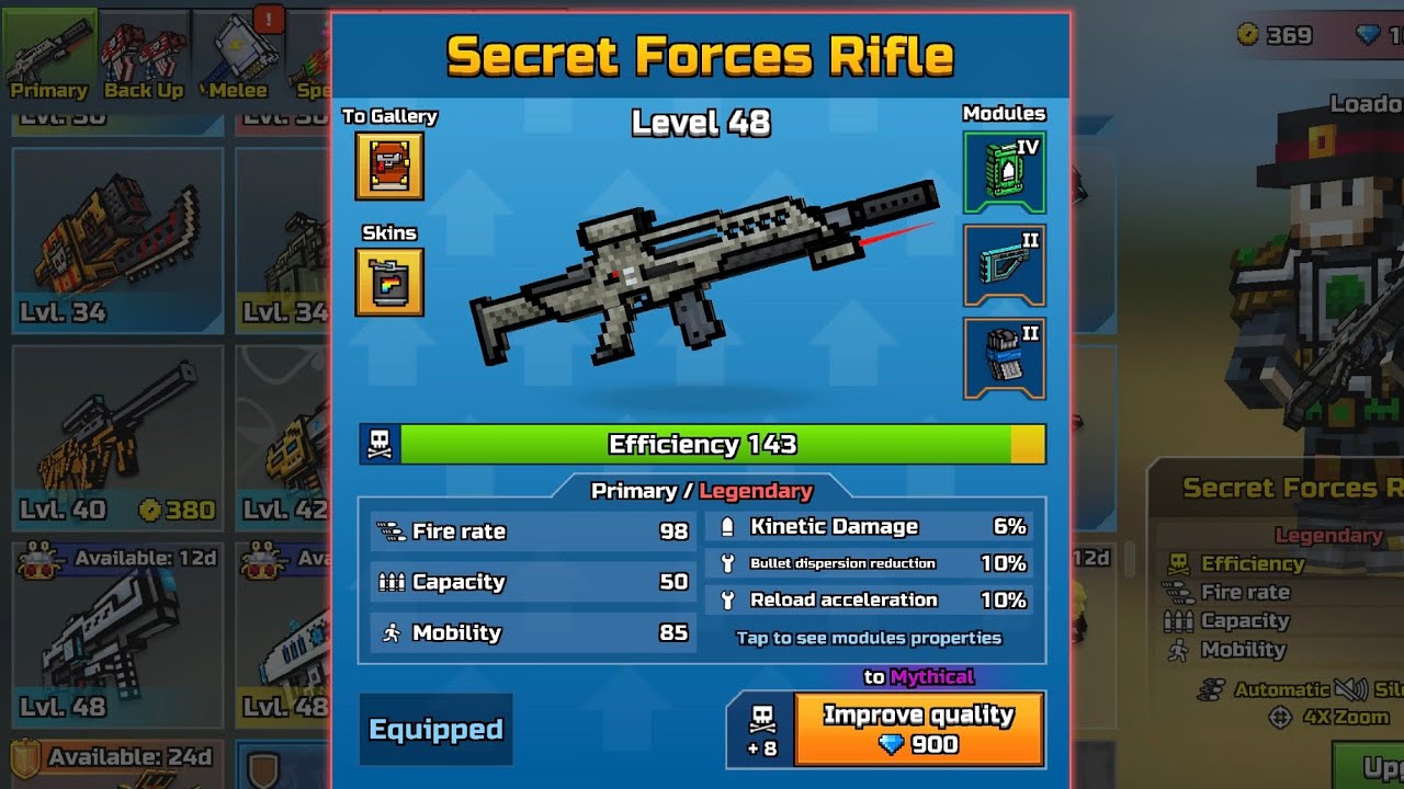 Is the Secret Forces Rifle still good in 2023? (Modern Pixel Gun 3D ...