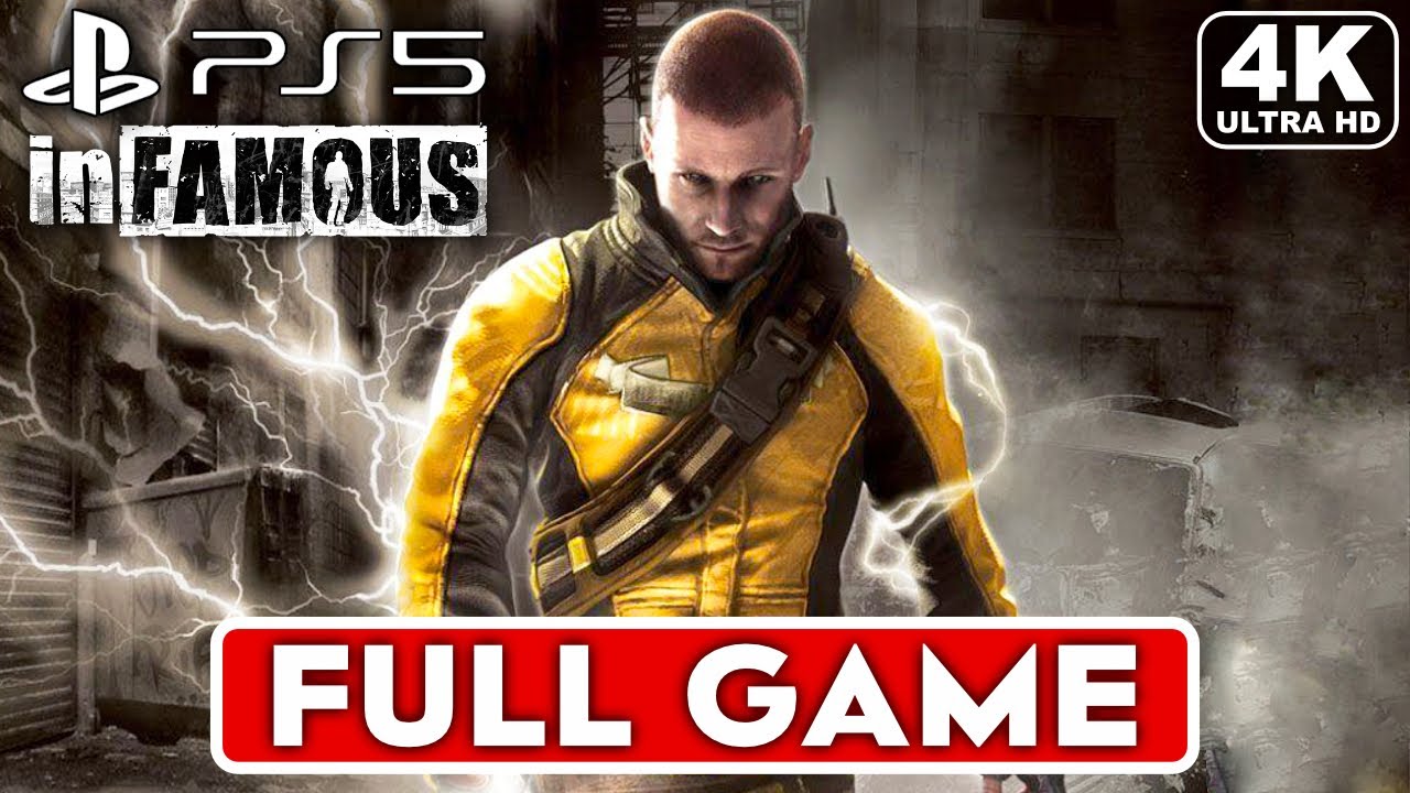 INFAMOUS 1 Gameplay Walkthrough FULL GAME [4K ULTRA HD PS5] - No ...