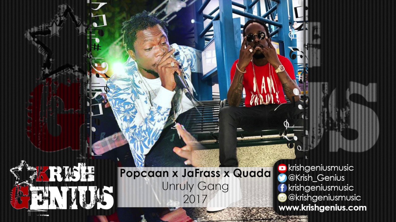Popcaan Ft. JaFrass & Quada - Unruly Camp - January 2017 - YouTube