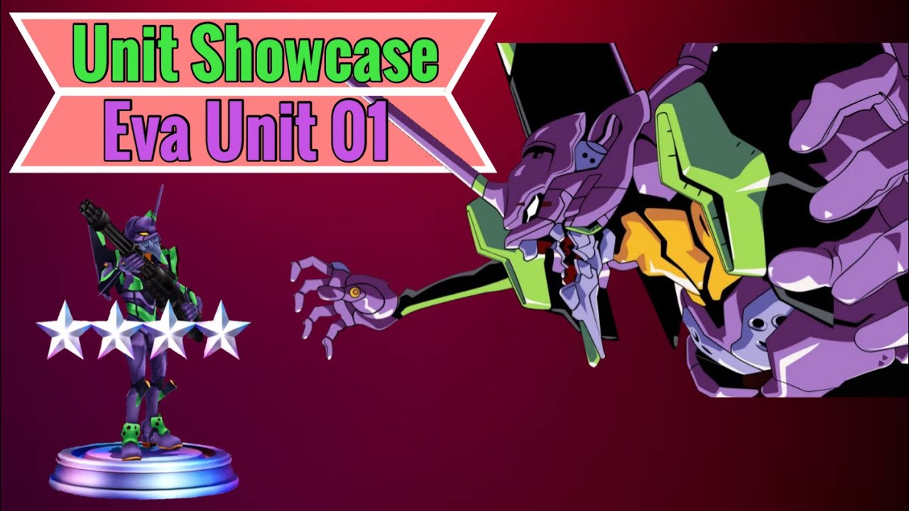 Unit Showcase: Eva Unit 01 (Godzilla Battle Line) - YouTube