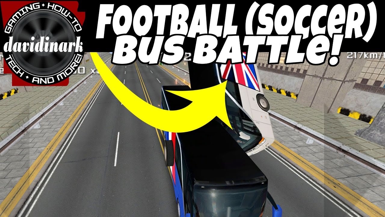 The BEST Football (Soccer) Bus Battle Game EVER! Er, um, what? - YouTube