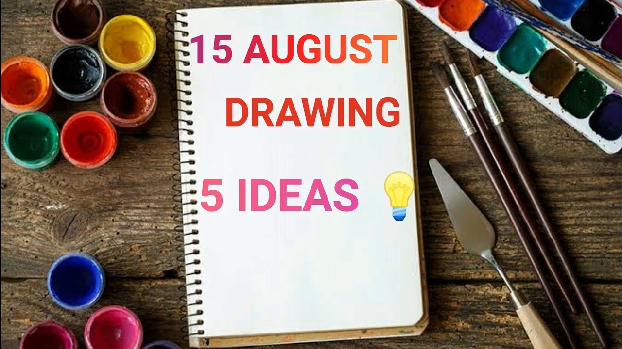 5 Drawing Idea 15 August Drawing | Independence Day Drawing | Republic ...