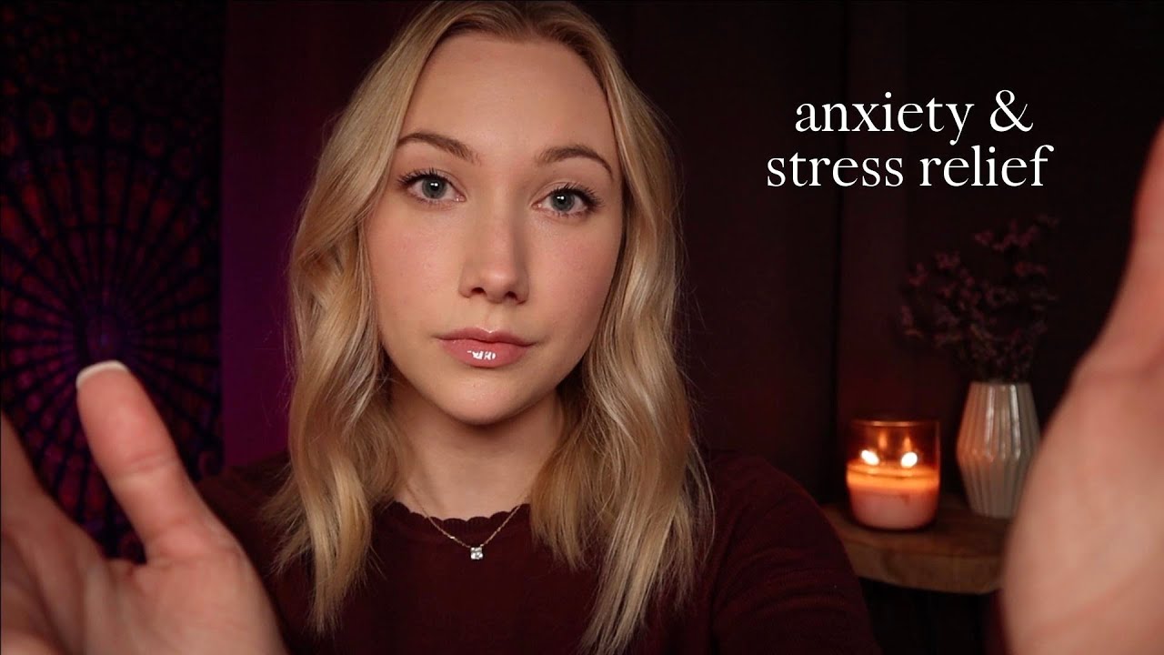 ASMR Comforting You, Releasing Anxiety, Removing Negative Energy - YouTube