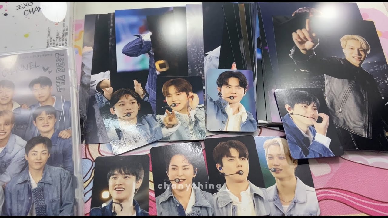 ASMR Unboxing EXO DVD JAPAN CHANNEL “The Best” Limited edition - YouTube