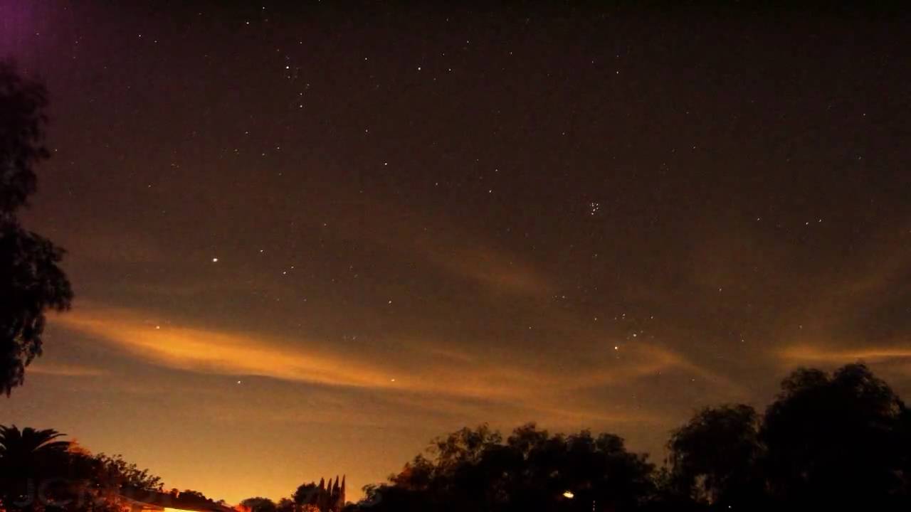 Star rotation NE night sky timelapse 720p HD V06793 - YouTube