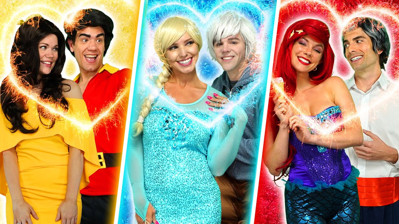 PRINCESS DATE NIGHT WITH ELSA AND ANNA, ARIEL, BELLE, RAPUNZEL ...