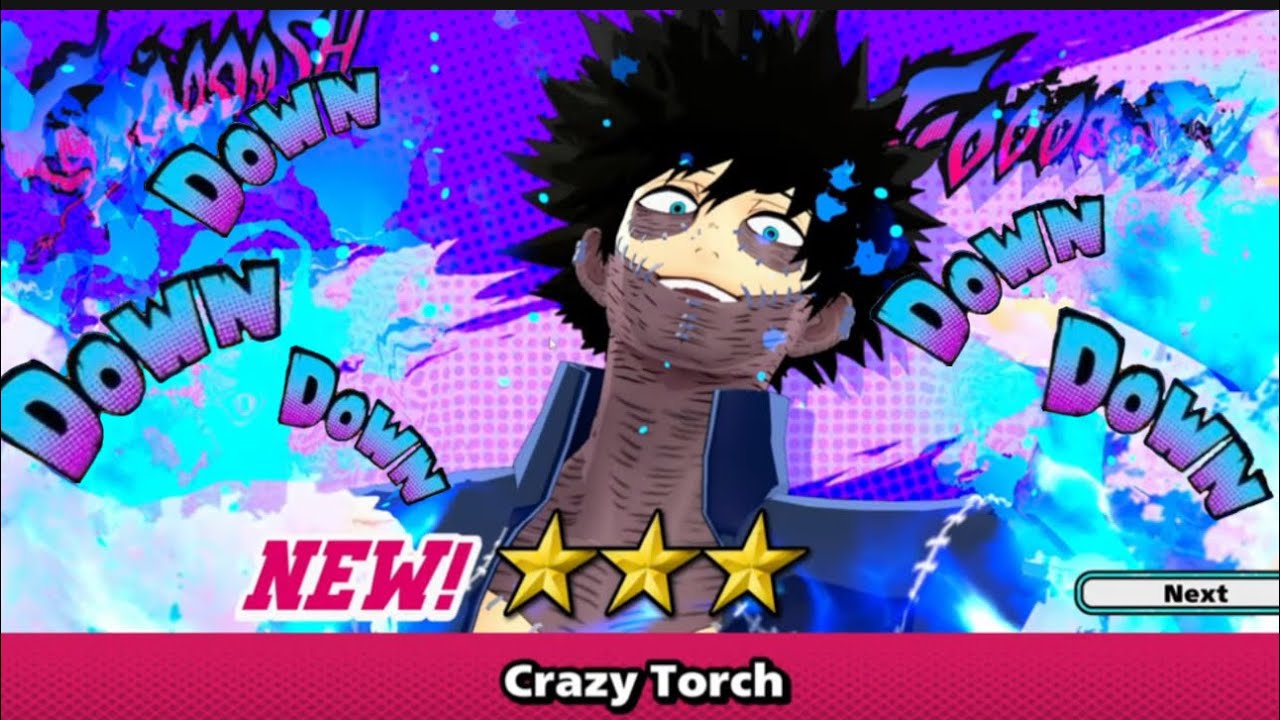 Dabi Is The Best Strike Character In My Hero Ultra Rumble - YouTube