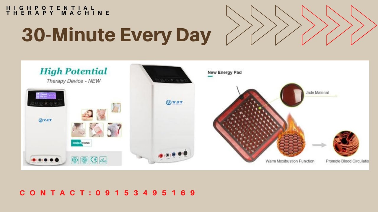 HIGH POTENTIAL THERAPY MACHINE - YouTube