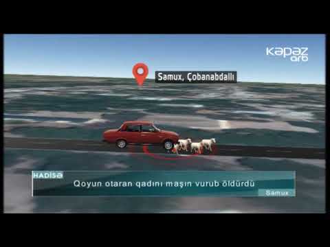Qoyun otaran qadını maşın vurub öldürdü  - ARB Kəpəz