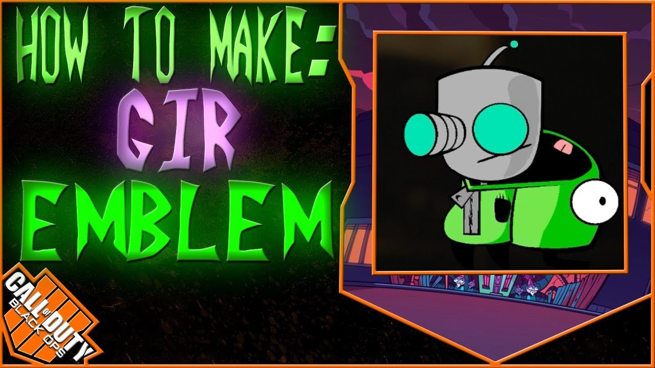 How to Make: GIR Emblem (Call of Duty Black Ops 4 Emblem) - YouTube