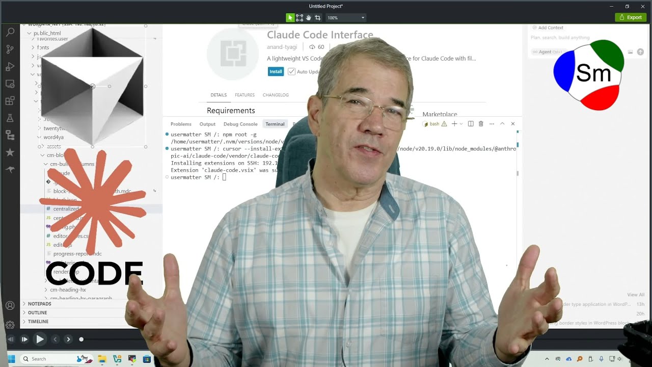 Integrating Claude Code With Cursor or VS Code IDE - YouTube